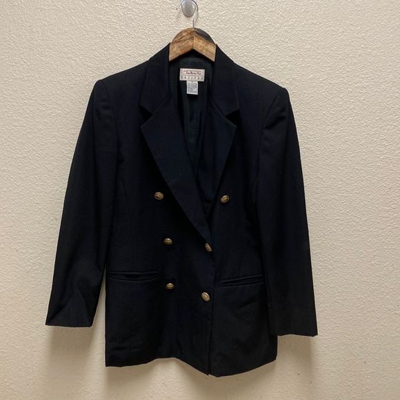 Talbots | Jackets & Coats | Vintagetalbotsdouble Breasted Wool Blazer ...